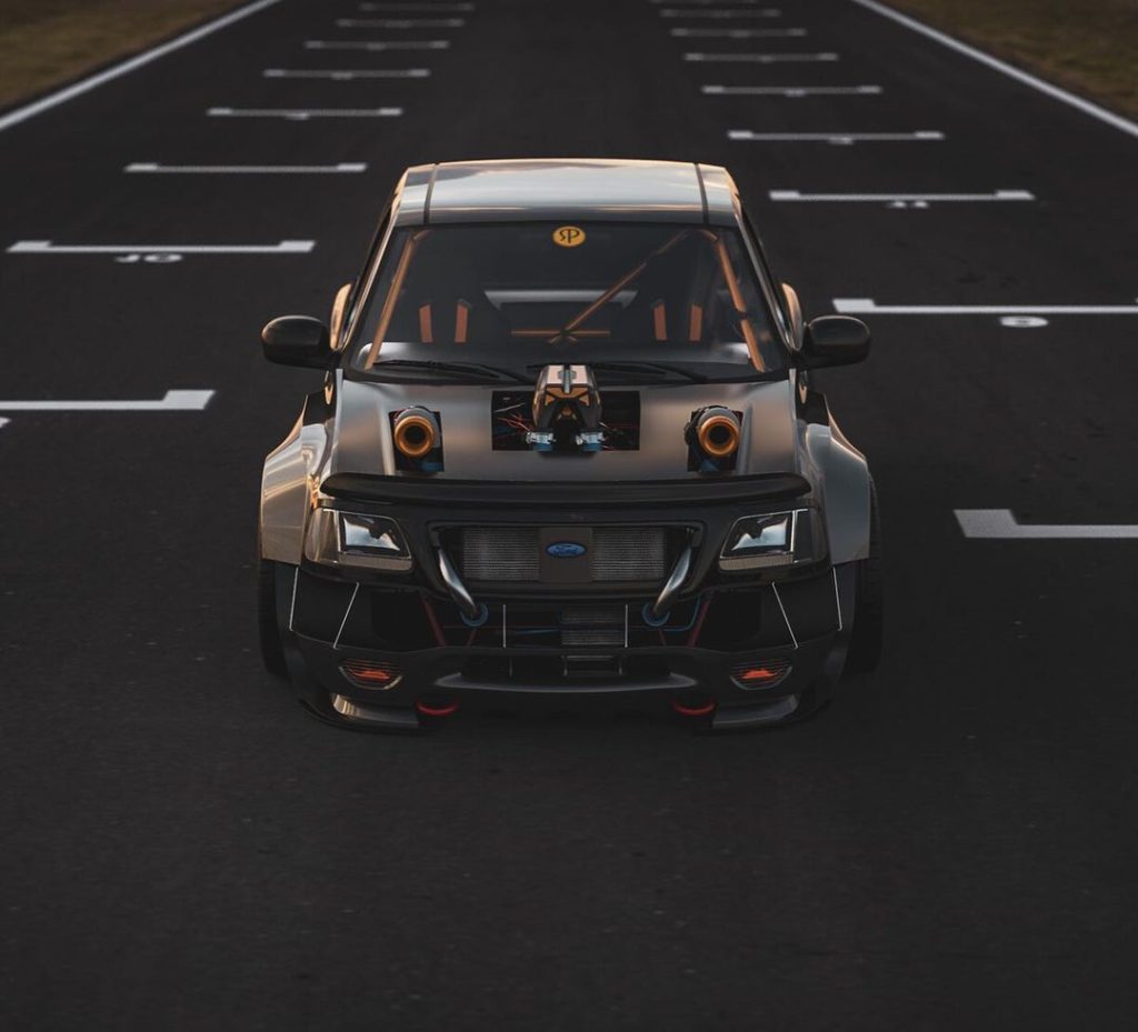 Ken Block's Second-Gen Hoonitruck Digitally Brings Ford Back with 1999 ...