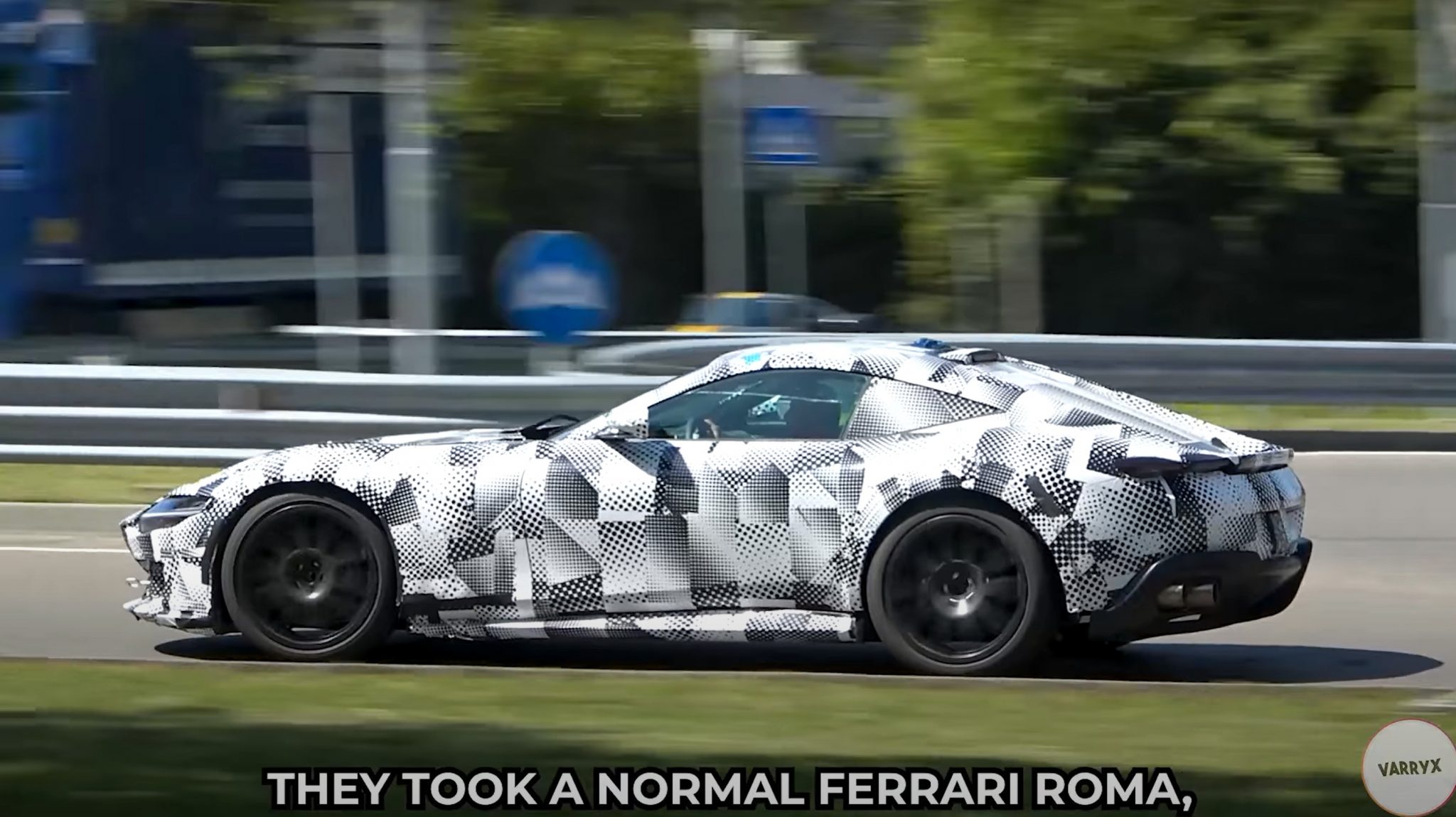 This V12 Ferrari Roma with a Longer Hood Is Not What You Think
