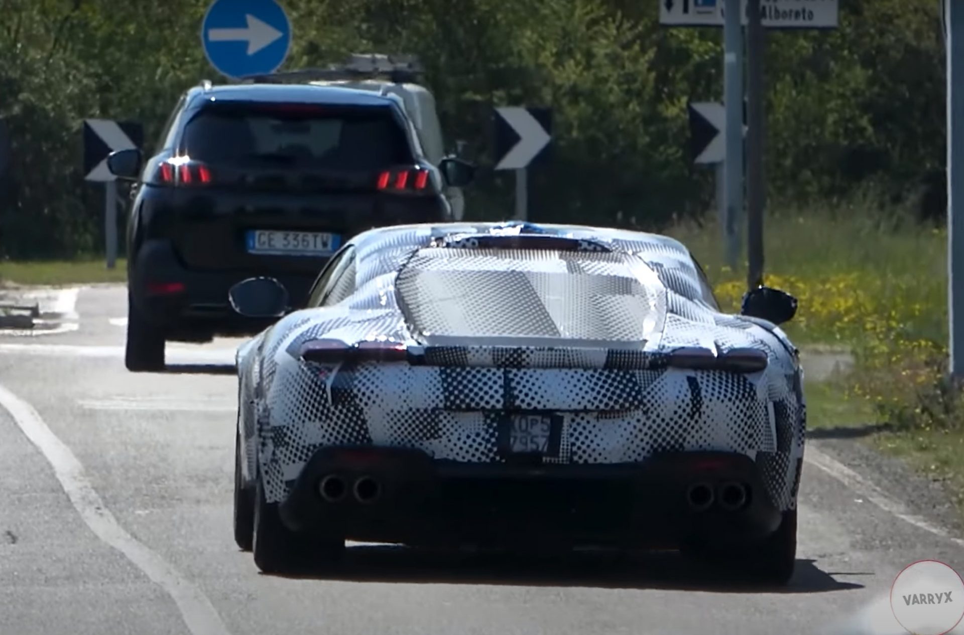 This V12 Ferrari Roma with a Longer Hood Is Not What You Think