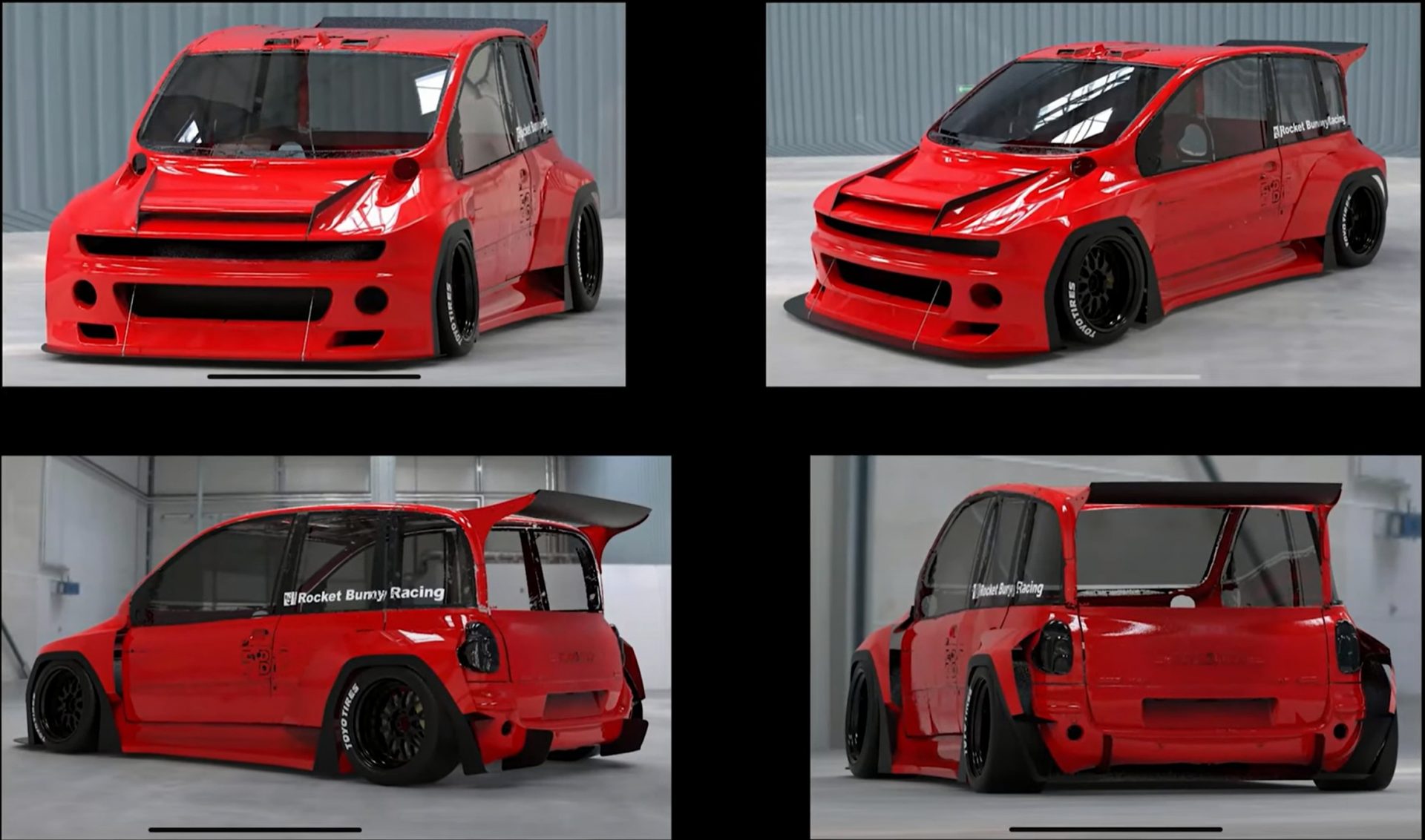 Updated: French YouTubers Raise $1.1M to Build 1,000 HP Fiat Multipla ...