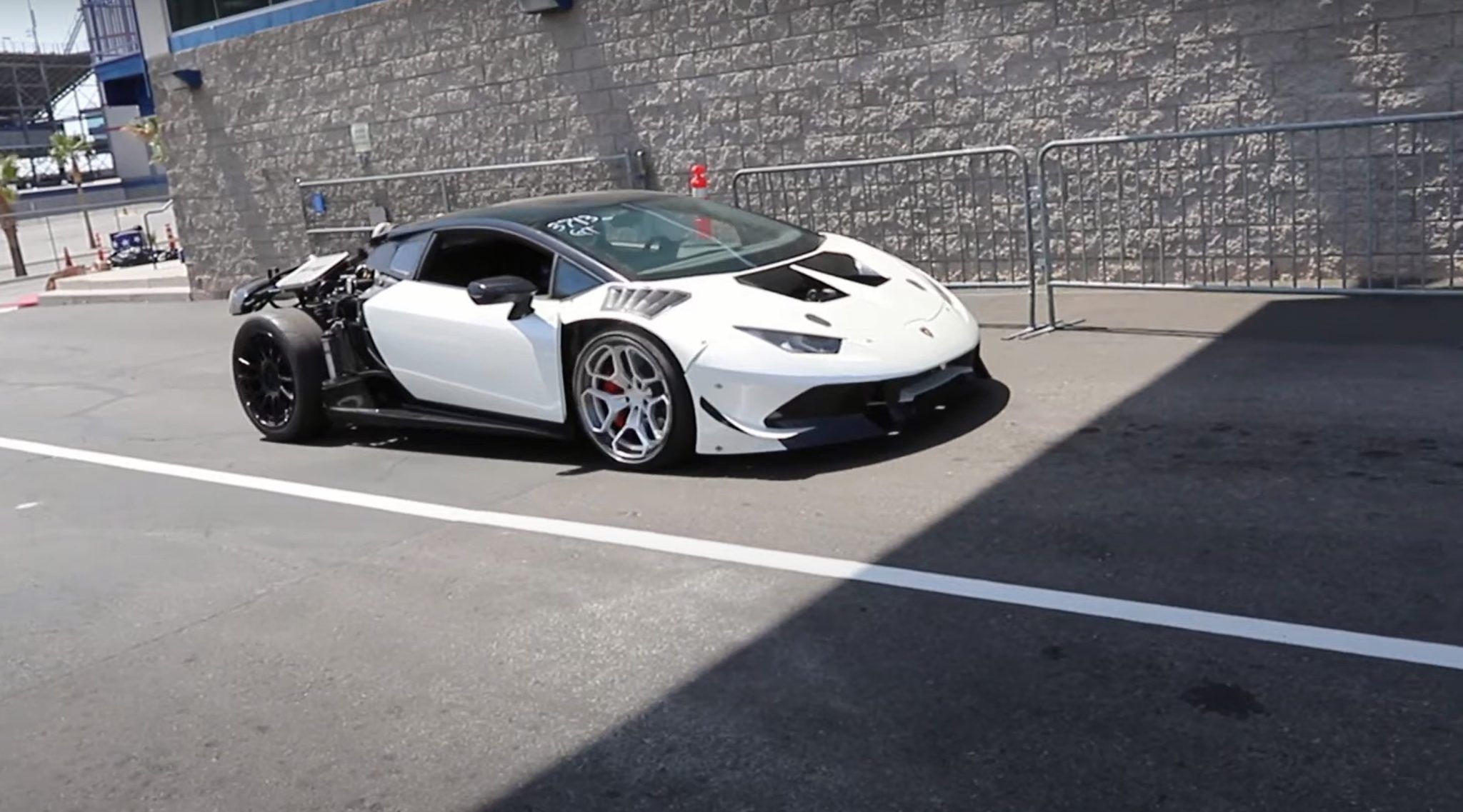 Twin-Turbo, LS-Swapped Manual Lamborghini Huracan Hits Drag Strip as ...
