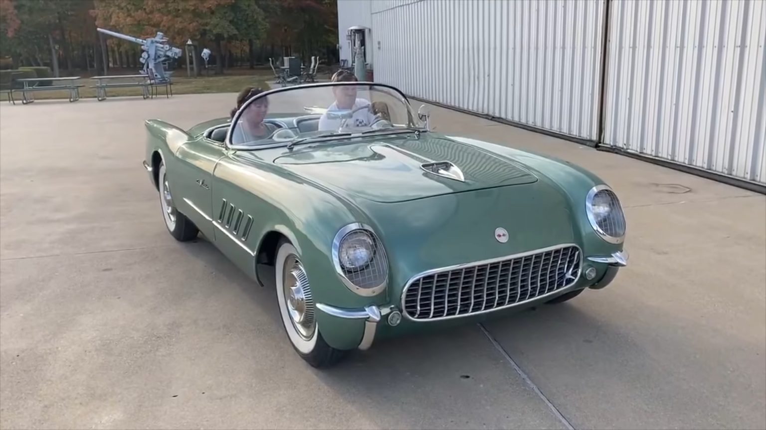 Rare 1954 Corvette Styling Prototype Has Corvair Trunk and Bel Air Grille