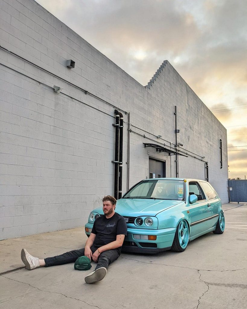 James Pumphrey's Mk3 VW Golf Rocks 2.5 Turbo Power and Rotiform Wheels