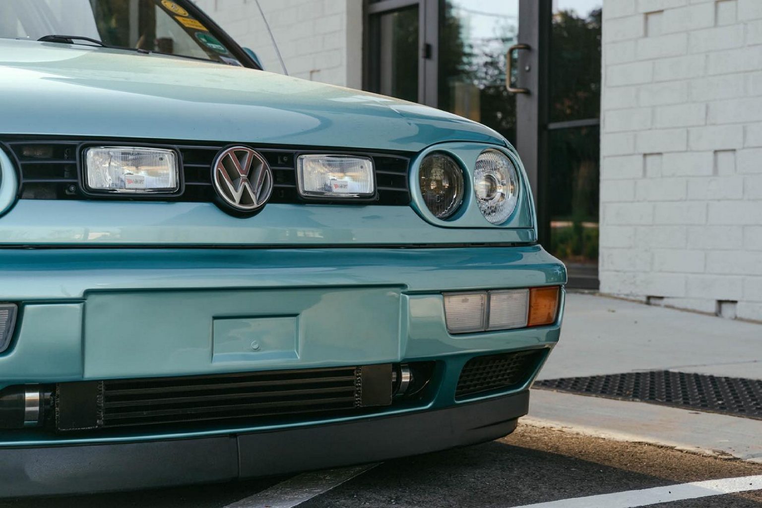James Pumphrey's Mk3 VW Golf Rocks 2.5 Turbo Power and Rotiform Wheels