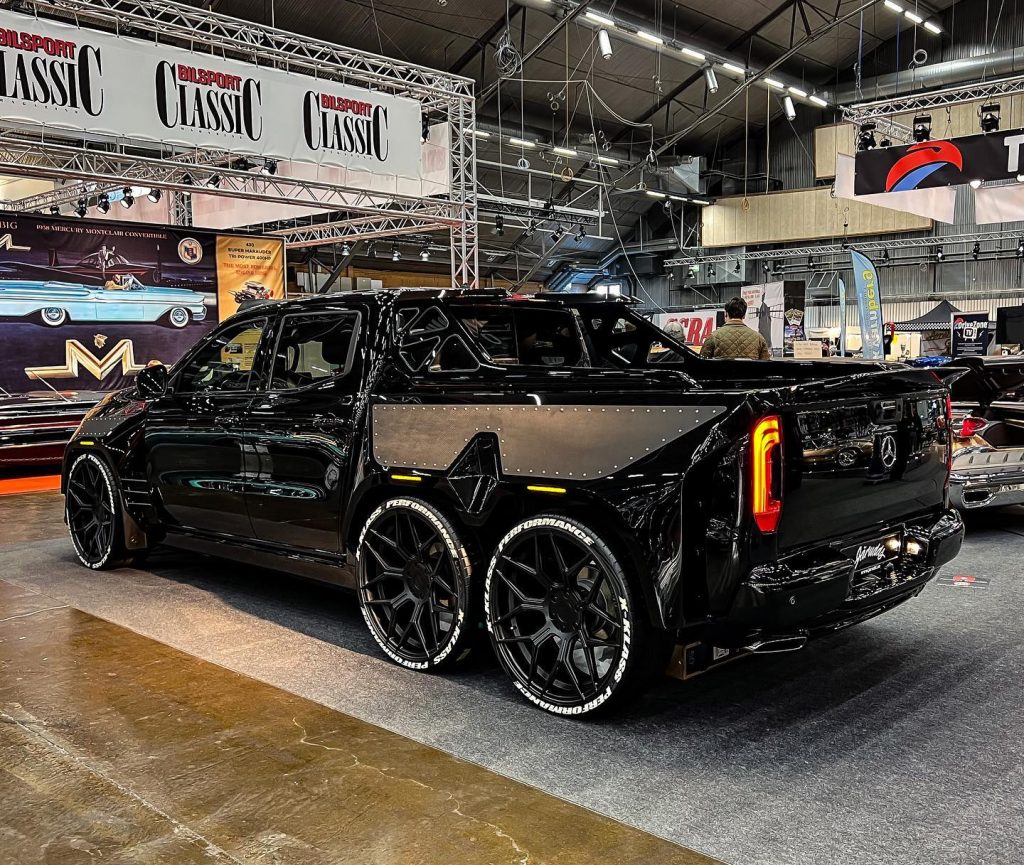 Mercedes X-Class 6x6 With Widebody Kit Is a Mystery Race Pickup from Sweden