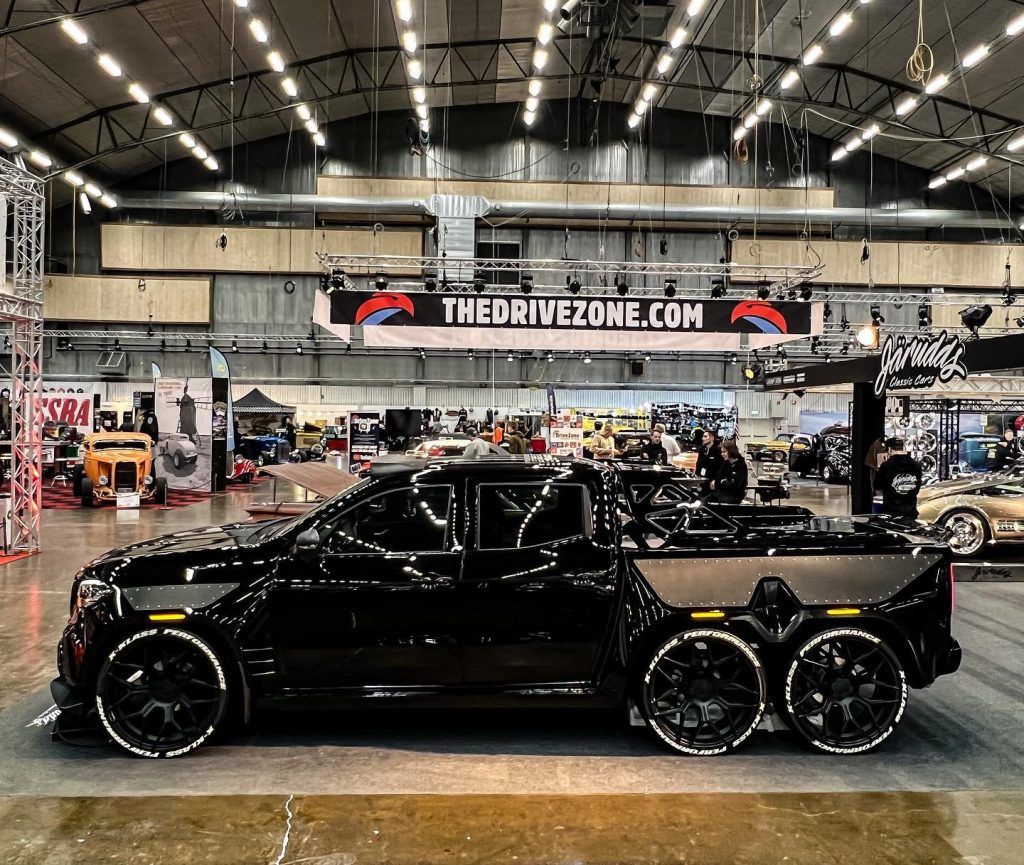Mercedes X-Class 6x6 With Widebody Kit Is a Mystery Race Pickup from Sweden