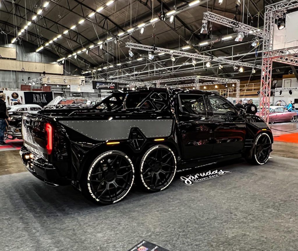 Mercedes X-Class 6x6 With Widebody Kit Is a Mystery Race Pickup from Sweden
