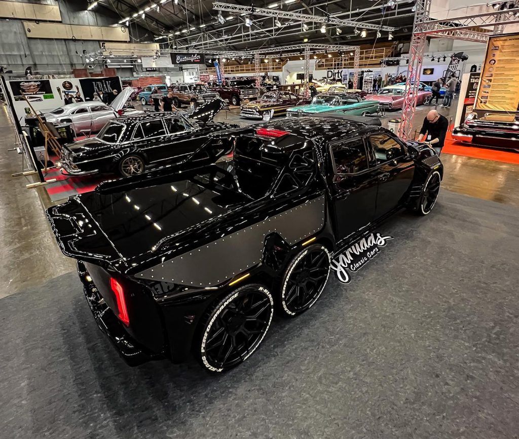 Mercedes X-Class 6x6 With Widebody Kit Is a Mystery Race Pickup from Sweden