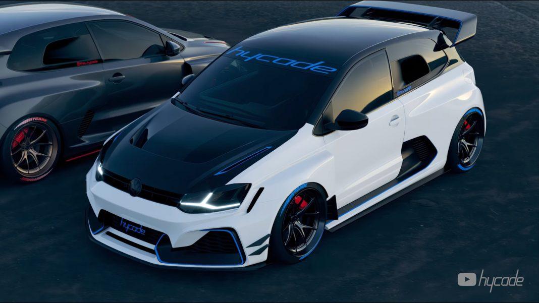 Mid-Engined VW Polo Has Audi R8 V10 and Widebody Kit in Hyper Hatch CGI