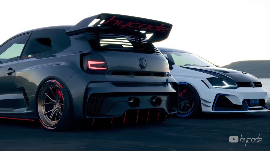 Mid-Engined VW Polo Has Audi R8 V10 and Widebody Kit in Hyper Hatch CGI