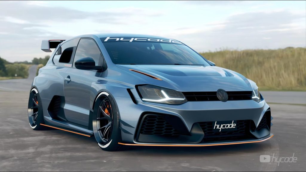 Mid-Engined VW Polo Has Audi R8 V10 and Widebody Kit in Hyper Hatch CGI