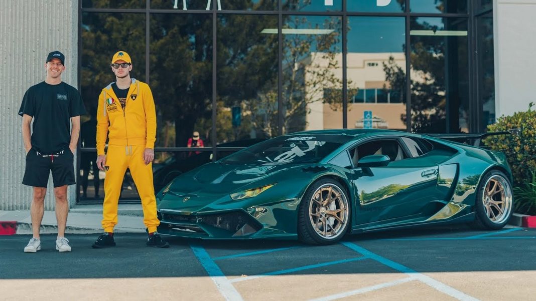 WhistlinDiesel Bought Tj Hunt's Twin-Turbo Lamborghini Huracan