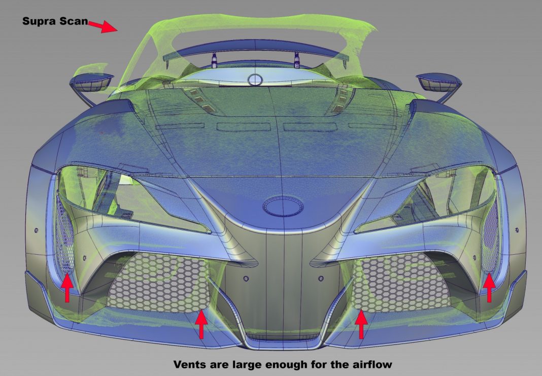 Toyota Supra Gets FT-1 Concept Conversion with Super-Sized Widebody Kit