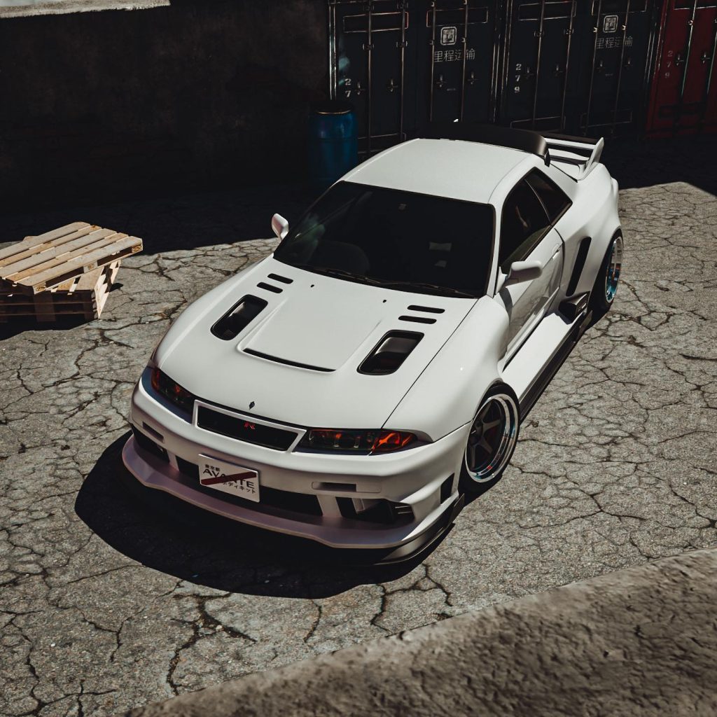 R32 Nissan Skyline GT-R With Avante Widebody Kit Shows Stunning Snow ...