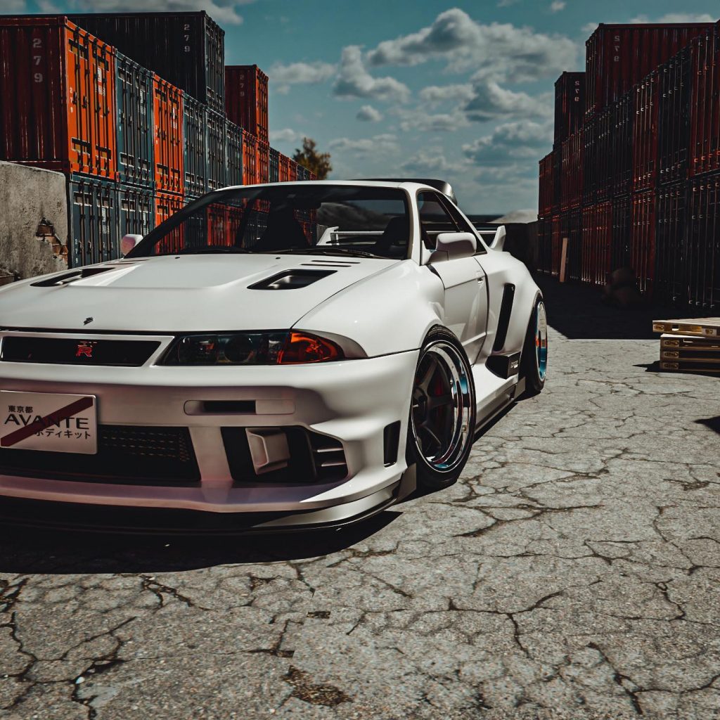 R32 Nissan Skyline GT-R With Avante Widebody Kit Shows Stunning Snow ...