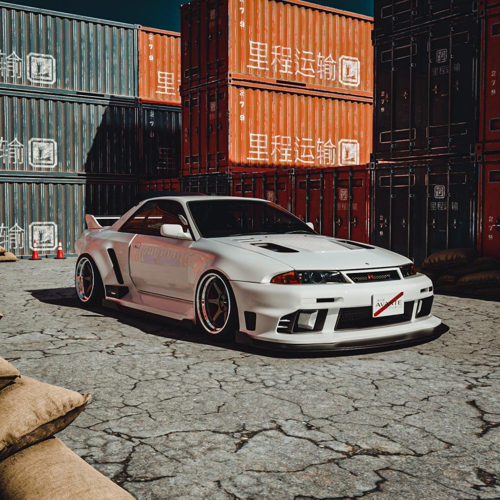 R32 Nissan Skyline GT-R With Avante Widebody Kit Shows Stunning Snow ...