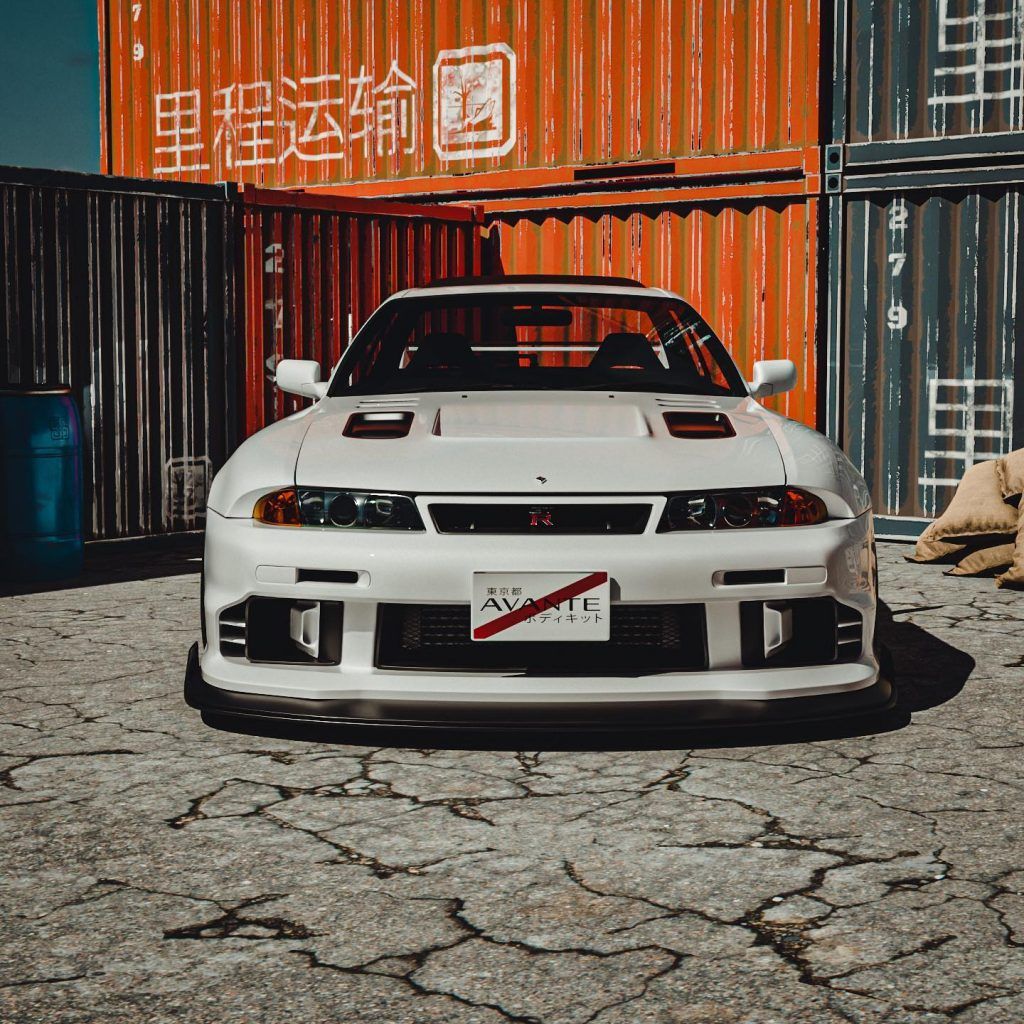 R32 Nissan Skyline GT-R With Avante Widebody Kit Shows Stunning Snow ...