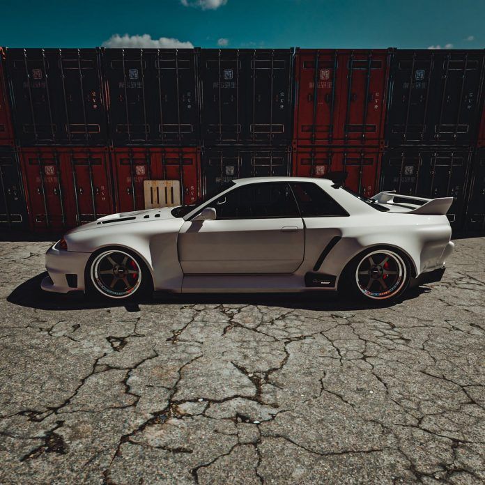 R32 Nissan Skyline GT-R With Avante Widebody Kit Shows Stunning Snow ...