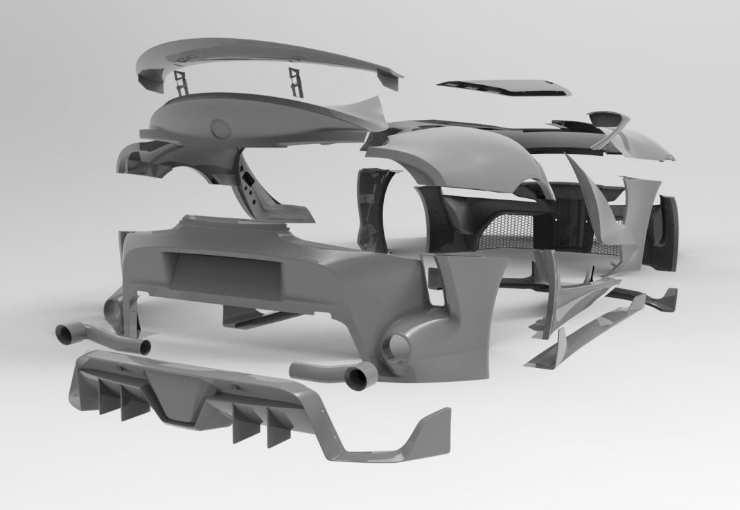 Toyota Supra Gets FT-1 Concept Conversion with Super-Sized Widebody Kit