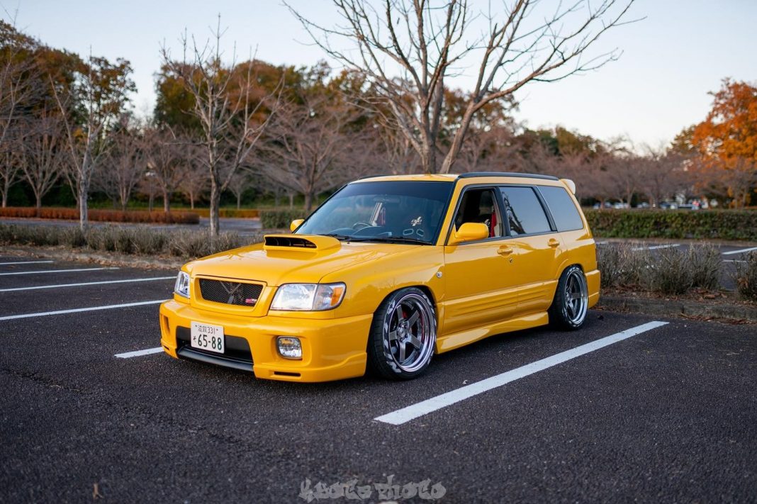2001 Subaru Forester STI II Type M in Yellow Is an Exotic JDM Wagon