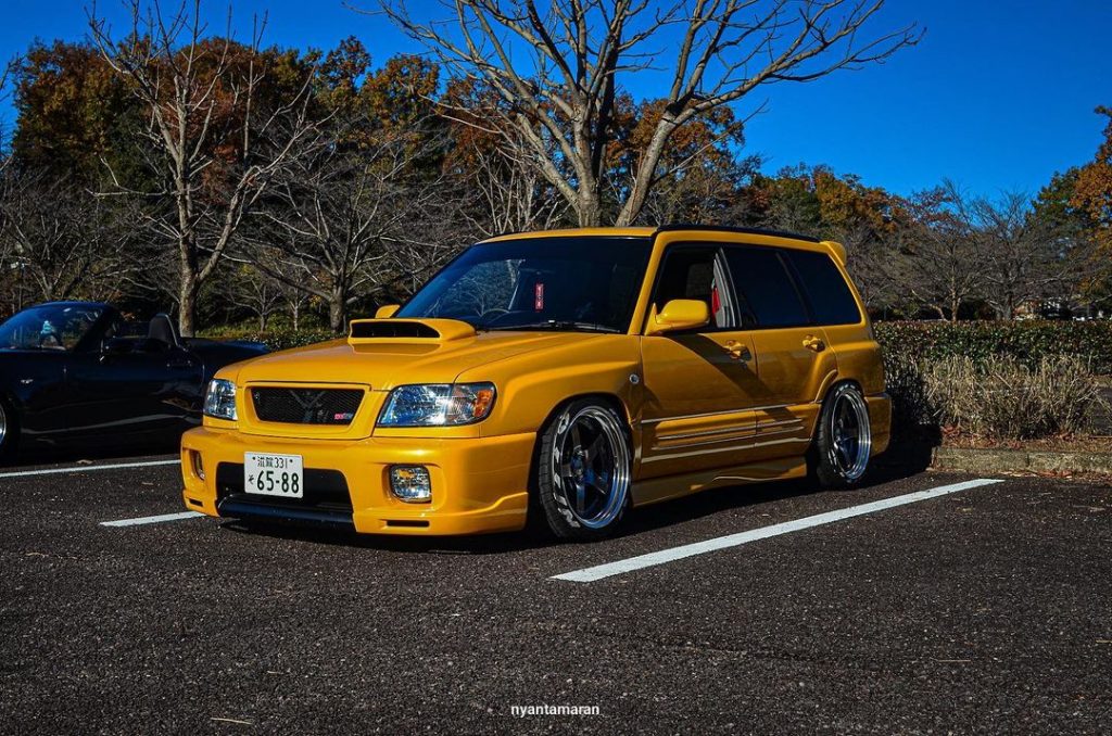 2001 Subaru Forester STI II Type M in Yellow Is an Exotic JDM Wagon