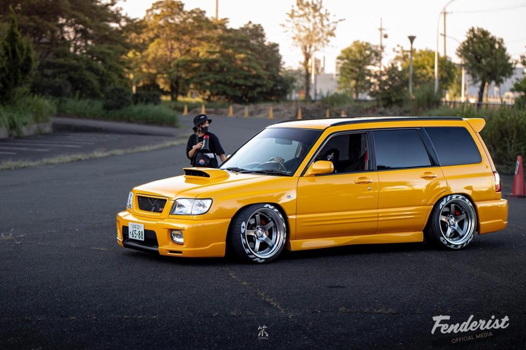 2001 Subaru Forester STI II Type M in Yellow Is an Exotic JDM Wagon