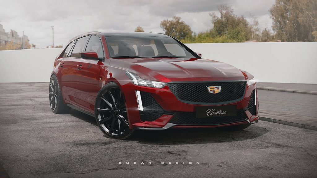 Cadillac CT5 Sport Wagon Rendering Brings Back CTS-V Design to Fight ...