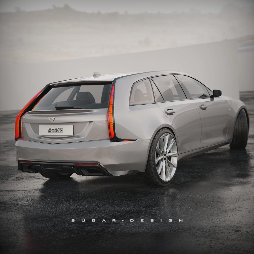 Cadillac CT5 Sport Wagon Rendering Brings Back CTS-V Design to Fight ...
