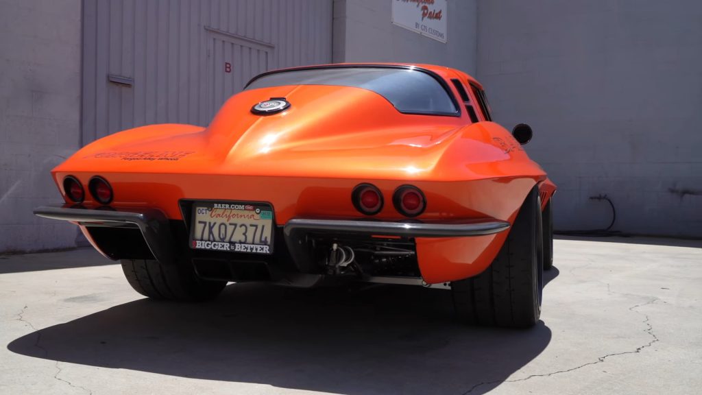 1965 C2 Corvette Packs 630 HP All-Motor Lingenfelter LS7 and 6-Inch ...
