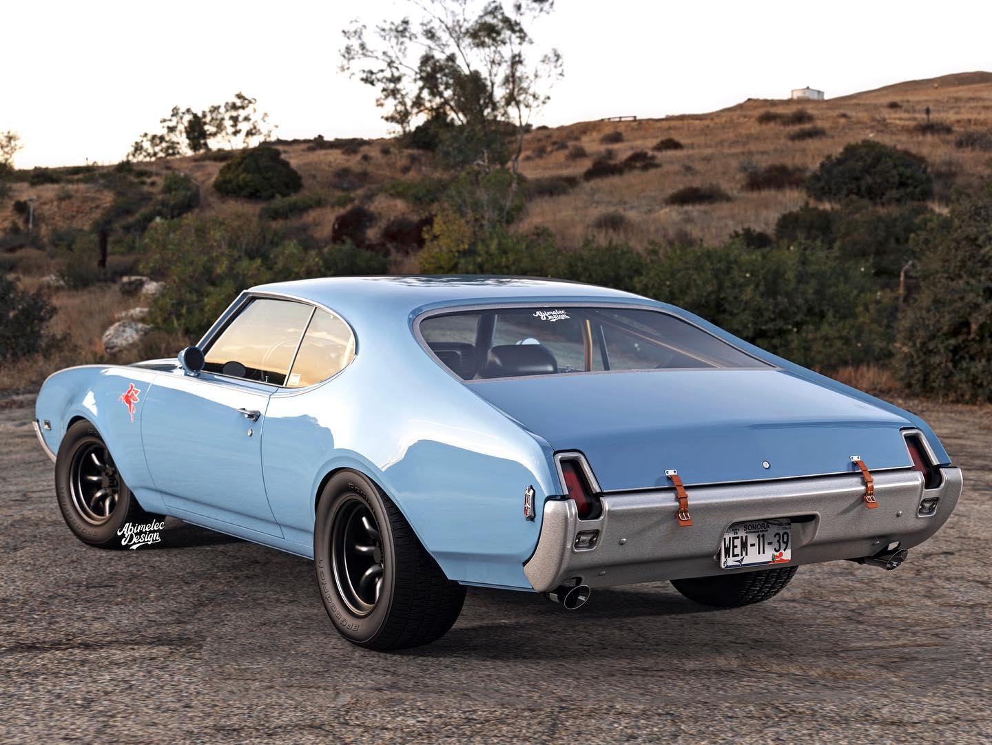 1969 Oldsmobile Cutlass With Outlaw Porsche Makeover Has a Hint of Ken ...