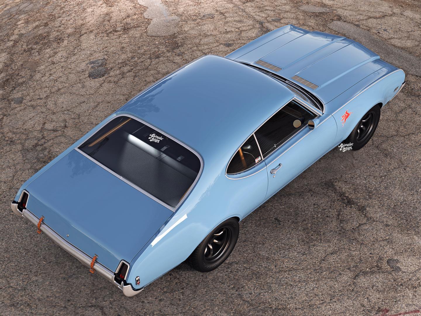 1969 Oldsmobile Cutlass With Outlaw Porsche Makeover Has a Hint of Ken ...