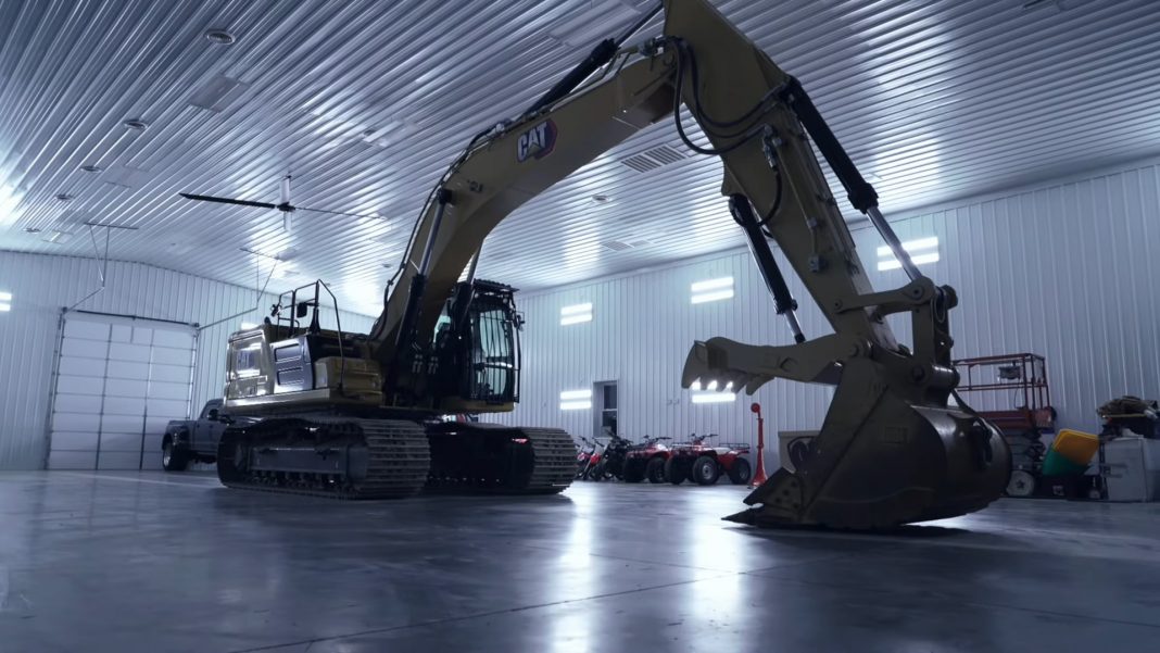 WhistlinDiesel Shows "$8.7 Million" Headquarters, Plays With Excavator ...