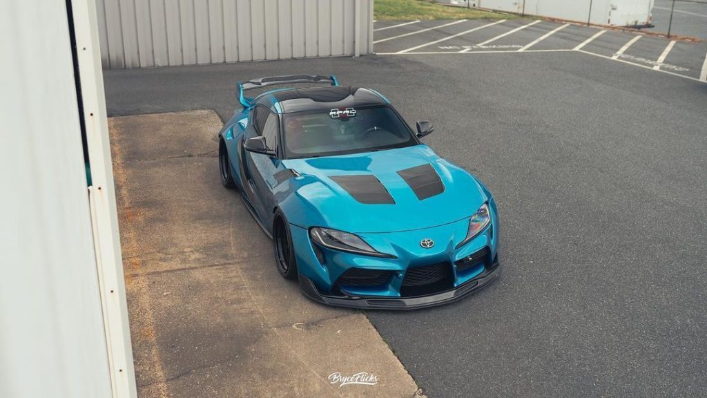 First Fully Molded Street Hunter Widebody Mk V Supra Kicks It Old-School