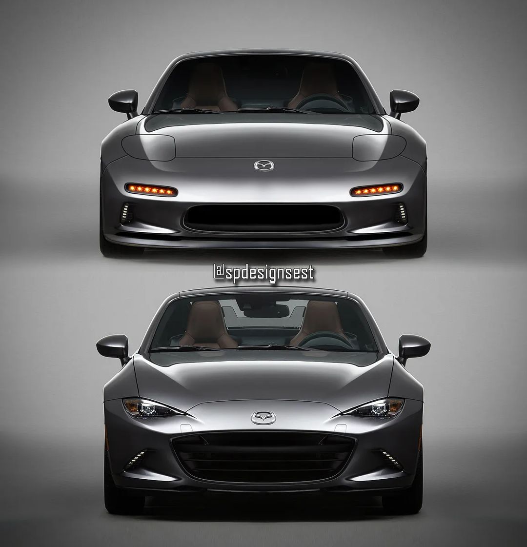 Mazda "RX-7 Mini" Is an MX-5 Miata RF-Based Rotary Sportscar Digital ...