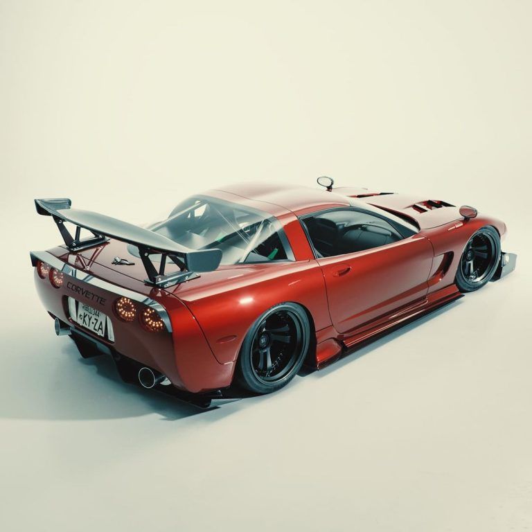 Rotary-Powered C5 Corvette with Mazda RX-7 CGI Nose Introduces Kyza's ...