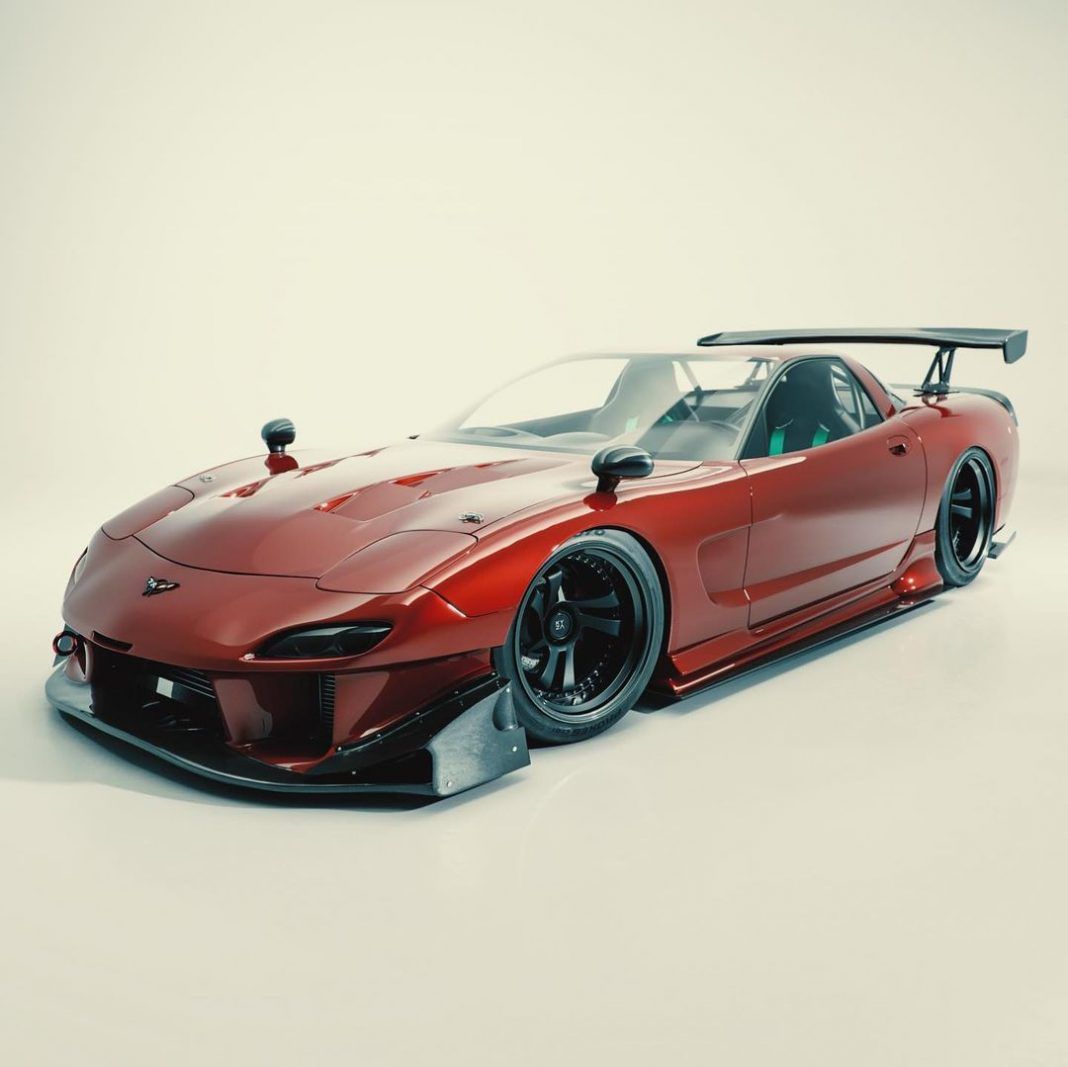 Rotary-Powered C5 Corvette with Mazda RX-7 CGI Nose Introduces Kyza's ...