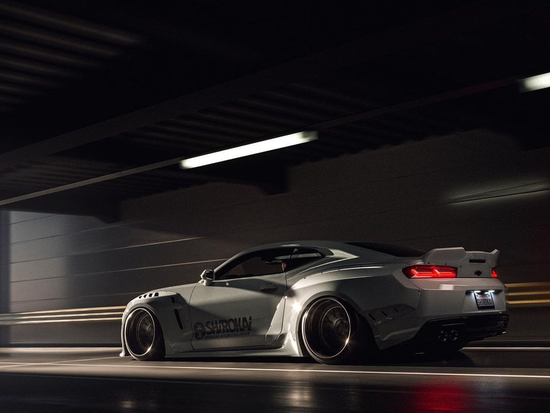 Sixth-Gen Chevrolet Camaro with Vicious Shirokai Widebody Looks Like a ...