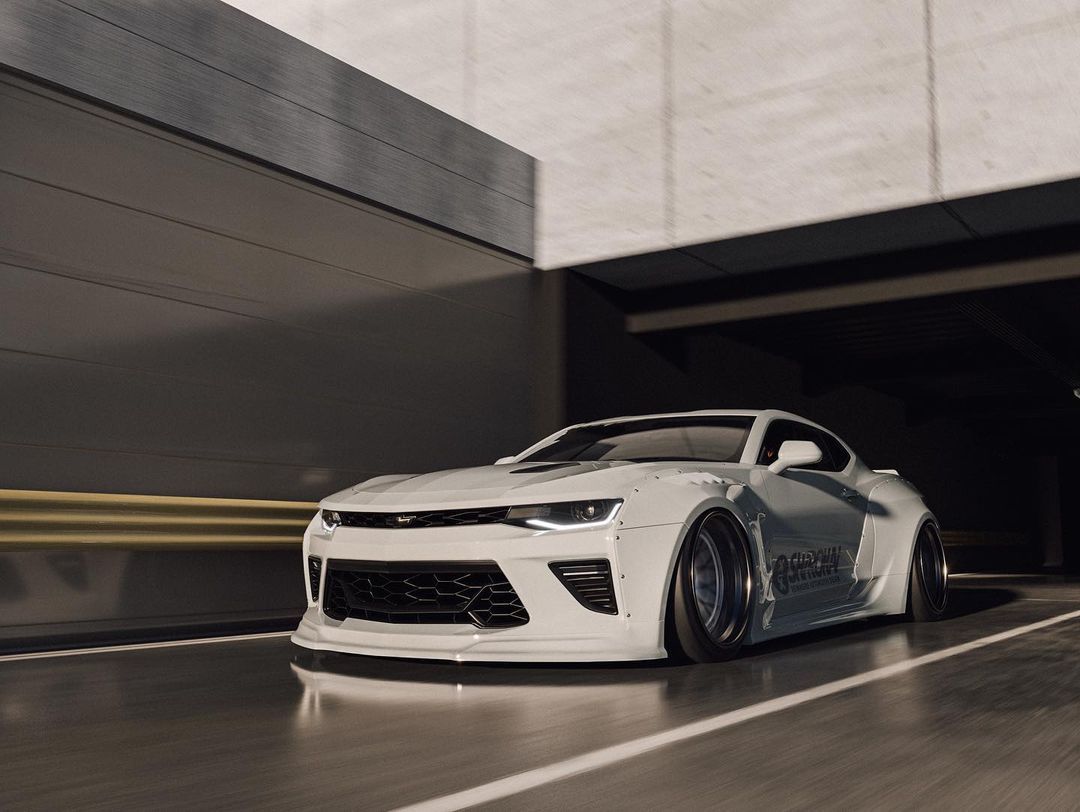 Sixth-Gen Chevrolet Camaro with Vicious Shirokai Widebody Looks Like a ...