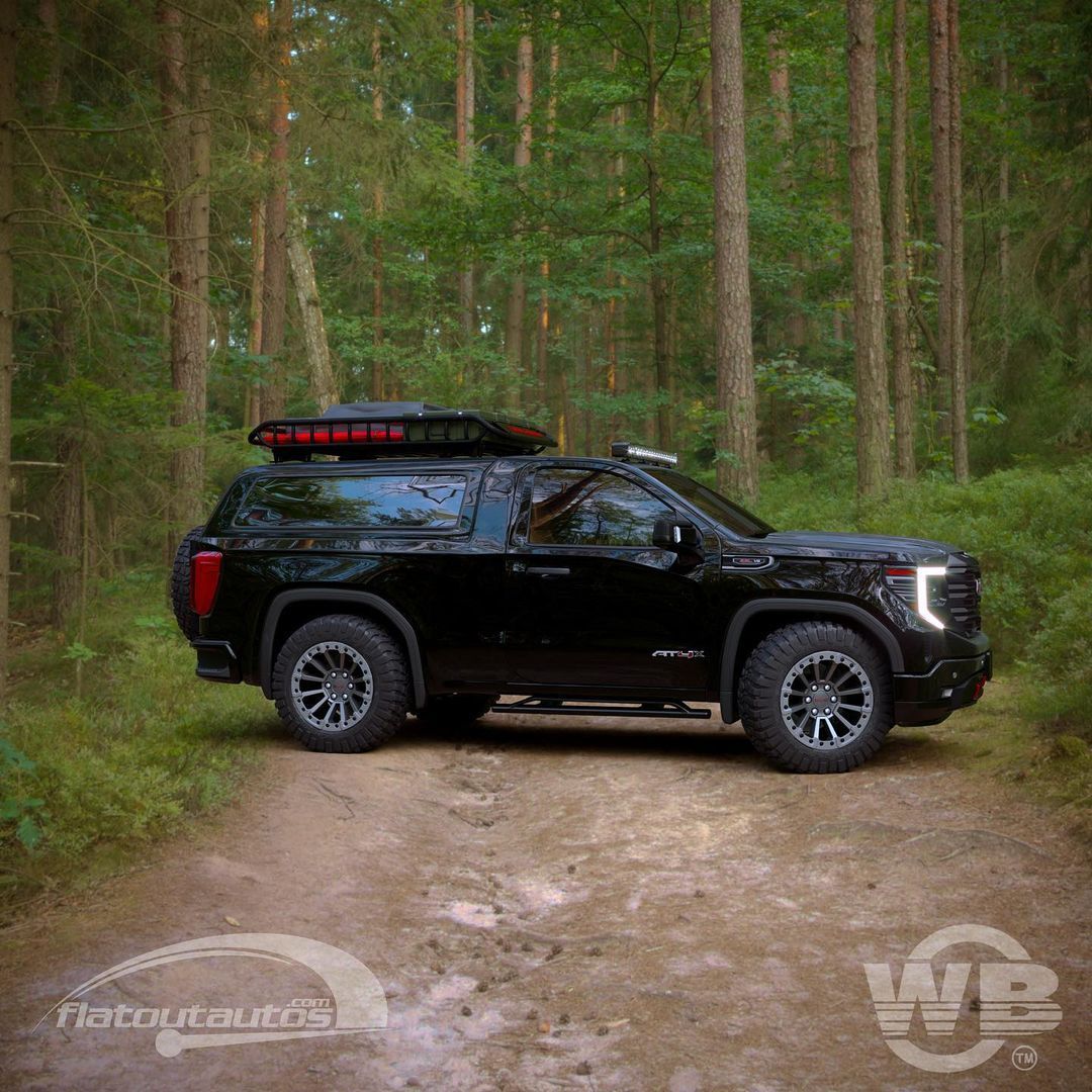 Modern GMC Jimmy Based on Sierra Coming to 2022 SEMA via Flat Out Autos ...