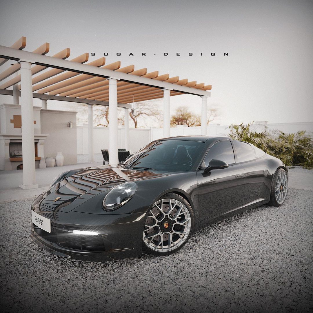 Porsche 911 "Quatarga" Long Wheelbase Is a Four-Seater Sports Car in ...