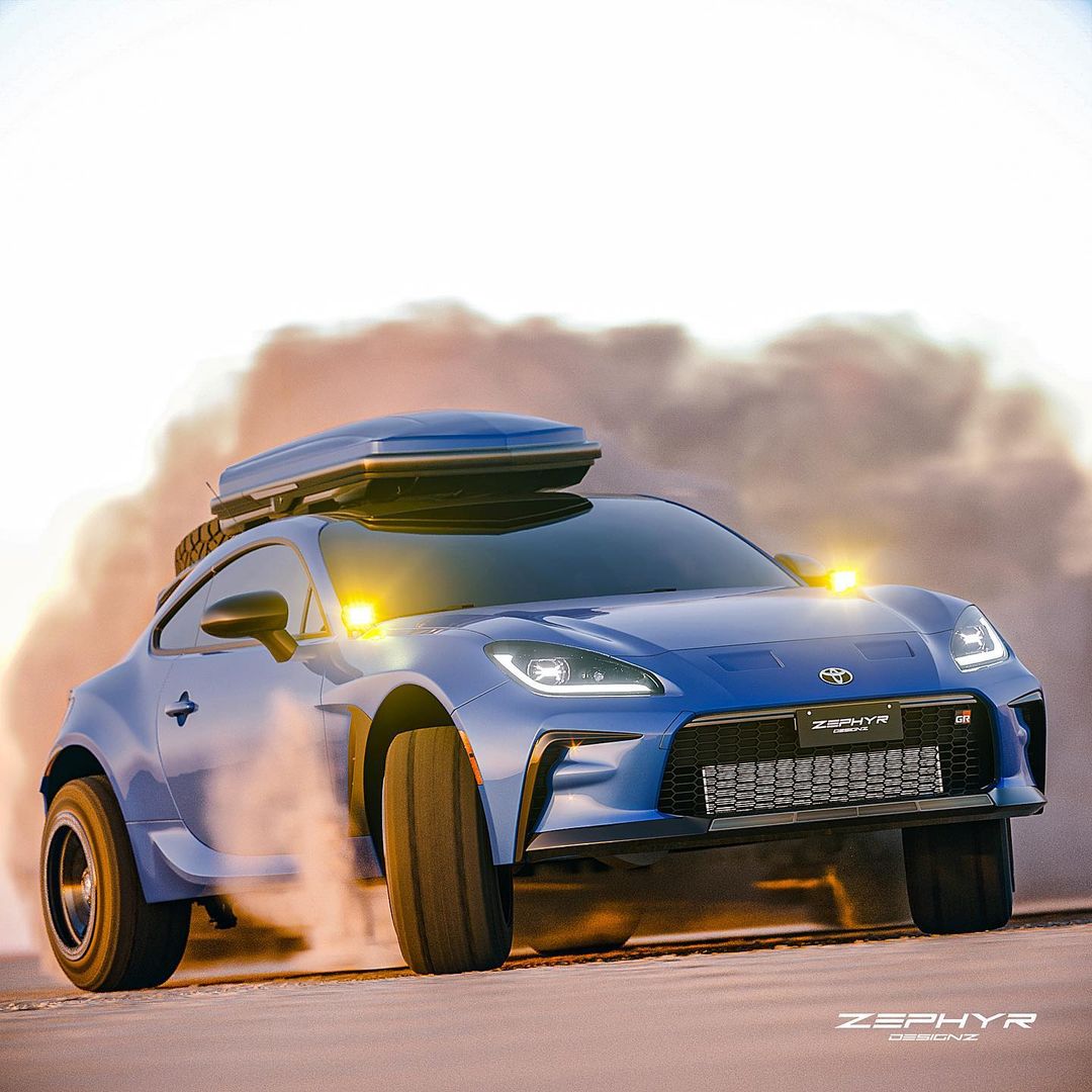 Toyota GR86 Baja Rally Car Takes Desert Racing Seriously with CGI Heavy ...