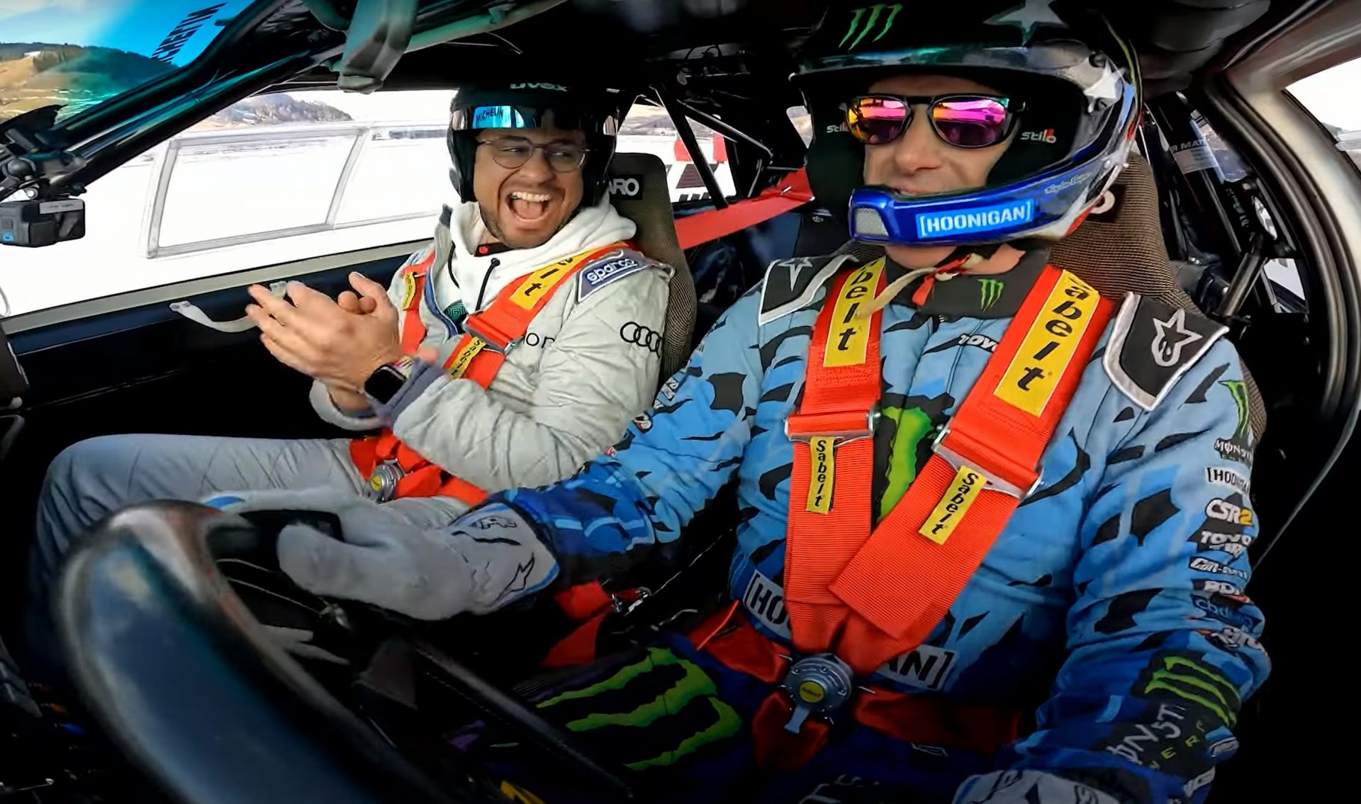 Ken Block Meets His Heroes, Goes Flat Out in 1983 Audi quattro Group B ...
