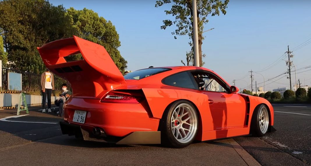 Slantnose 997 Porsche 911 From Japan Is One-Off Molded Widebody Perfection