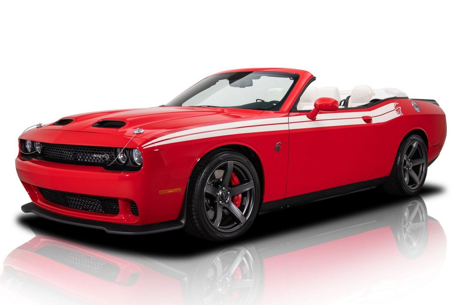 Dodge Challenger Hellcat Redeye Convertible by Droptop Customs, a 797 HP Chopped Brute