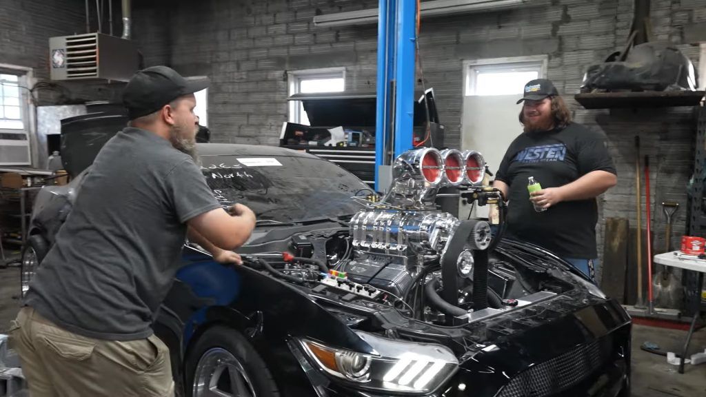 1500 HP Big-Block Mustang Built by Westen Champlin Is a Burnout Machine ...