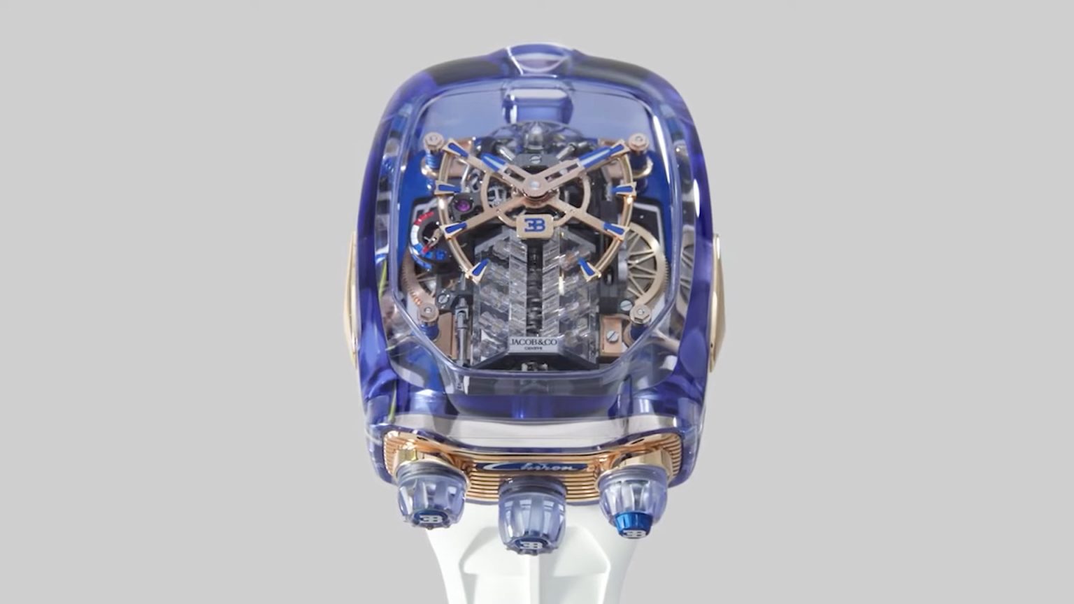 Manny Khoshbin Checks Out $1.5 Million Jacob & Co Bugatti Watch: Blue ...