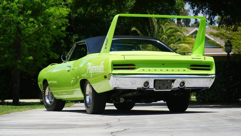1970 Plymouth Superbird With Numbers-Matching 440 Six Barrel Is a Green ...