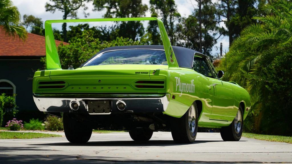1970 Plymouth Superbird With Numbers-Matching 440 Six Barrel Is a Green ...