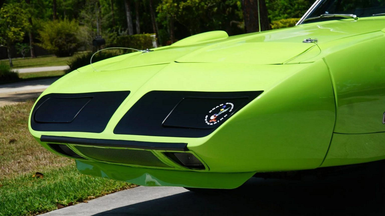 1970 Plymouth Superbird With Numbers-Matching 440 Six Barrel Is a Green ...
