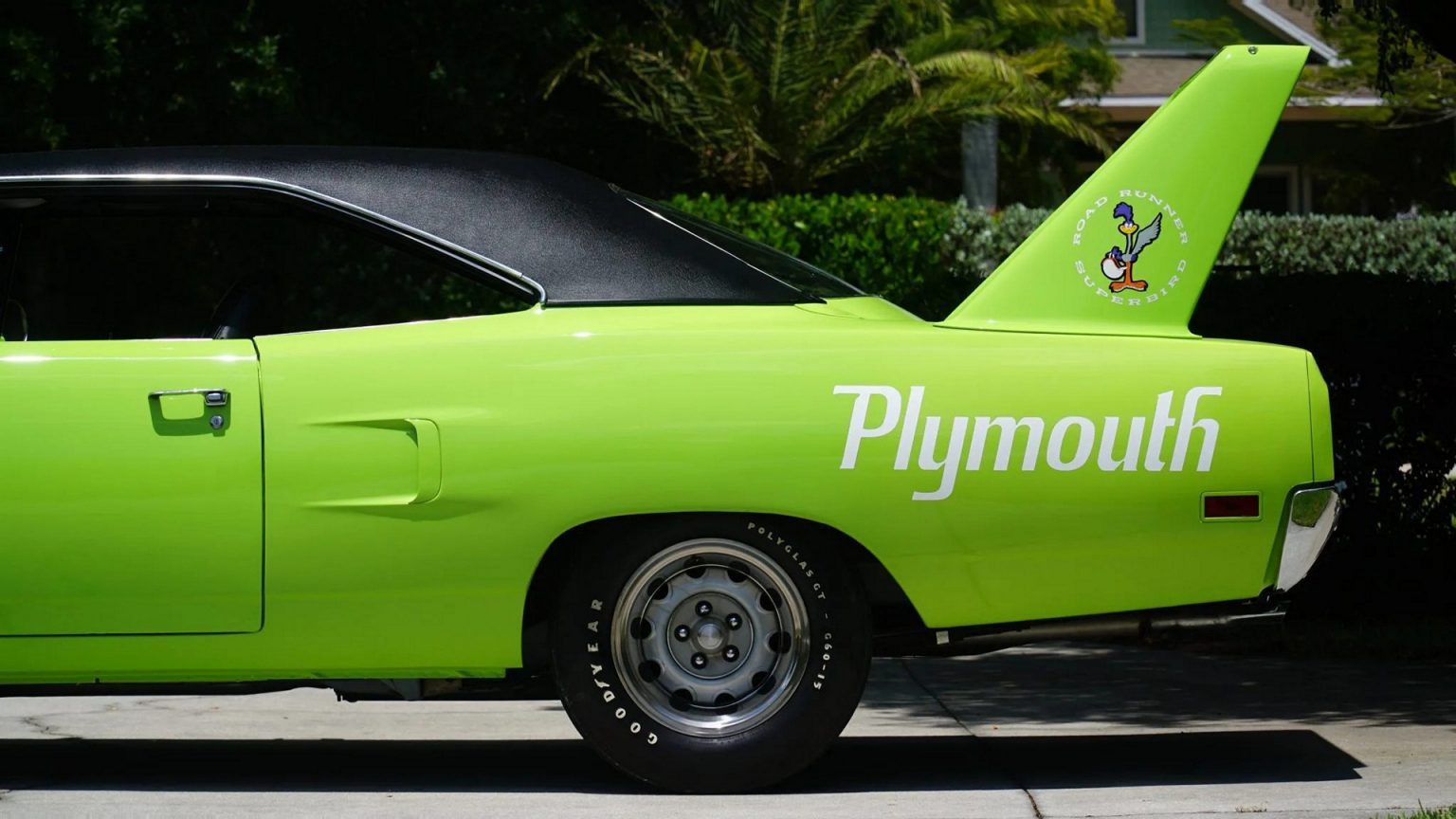1970 Plymouth Superbird With Numbers-Matching 440 Six Barrel Is a Green ...